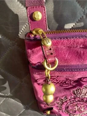 Juicy Couture | Bags | Authentic Y2k Juicy Couture Plum Velvet ...